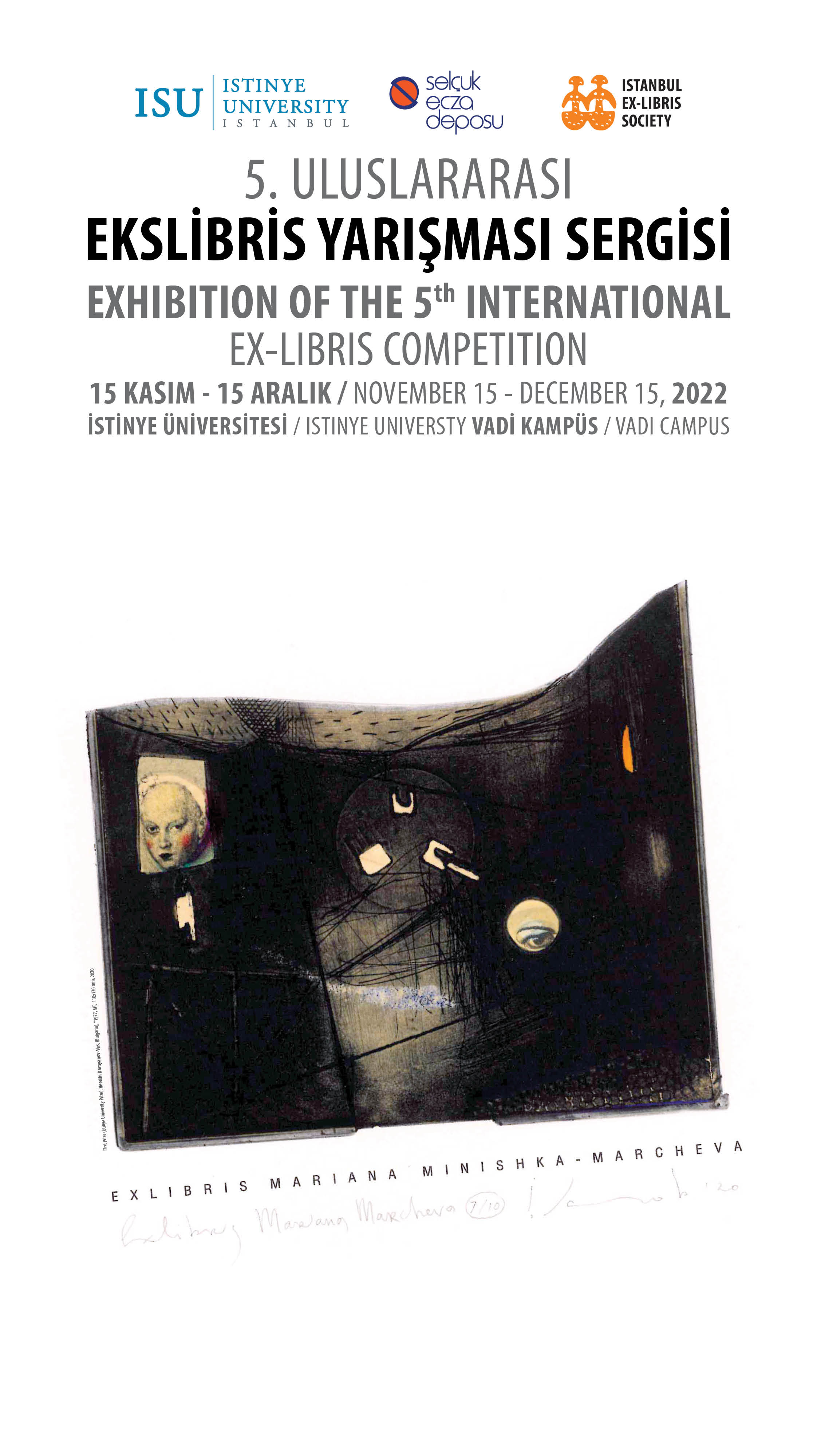 Exhibition Of The 5th International Ex-Libris Competition | İstinye University